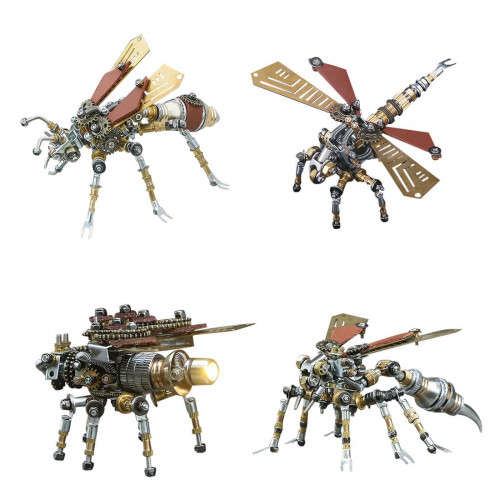diy metal 3d assembly armor scorpion mecha puzzle model kit - diy-metal ...