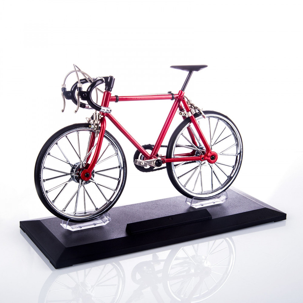 assembly bicycle toy metal simulation road bike diy model kit 90pcs ...