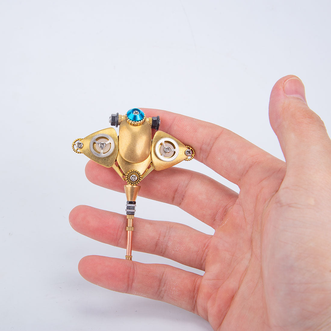 diy assembly steampunk devil ray fish 3d metal puzzle for kids 100+pcs ...