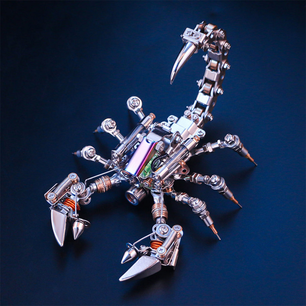 punk scorpion king model diy 3d metal puzzle metal kits pre-order ...