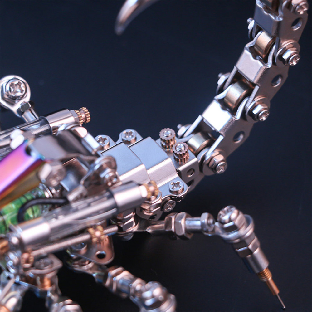 punk scorpion king model diy 3d metal puzzle metal kits pre-order ...