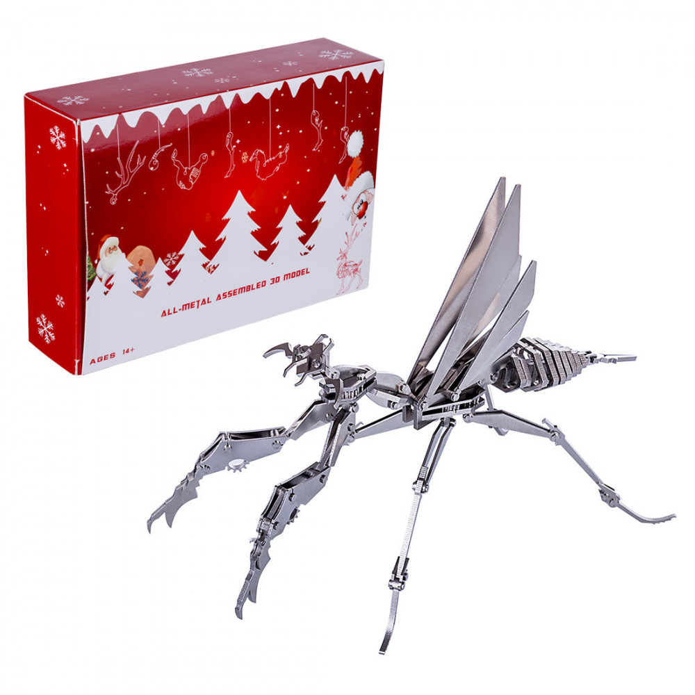 stainless steel scorpion spider elk horse pterosaur puzzle model kit ...