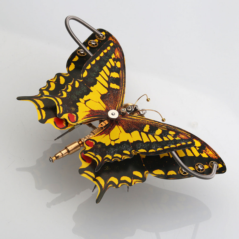 steampunk eastern tiger swallowtail butterfly diy kit papilio glaucus ...