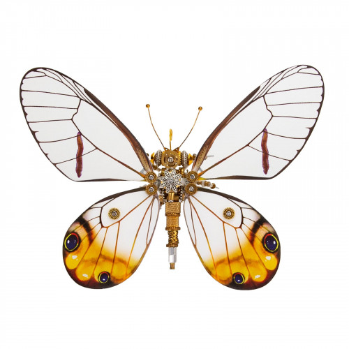 diy stainless steel metal alien puzzle assembly model kit - diy ...